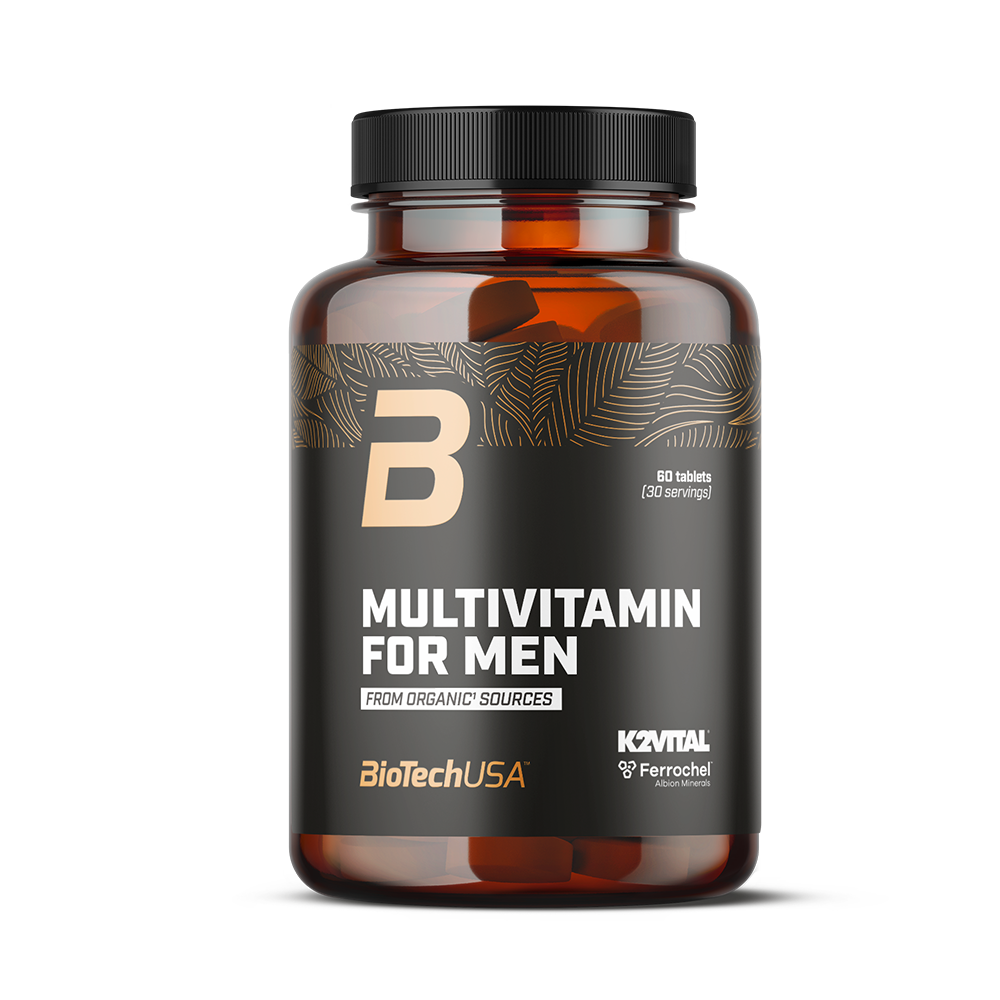 BioTech USA Multivitamin For Men Organic Sources 60 Tabs ...
